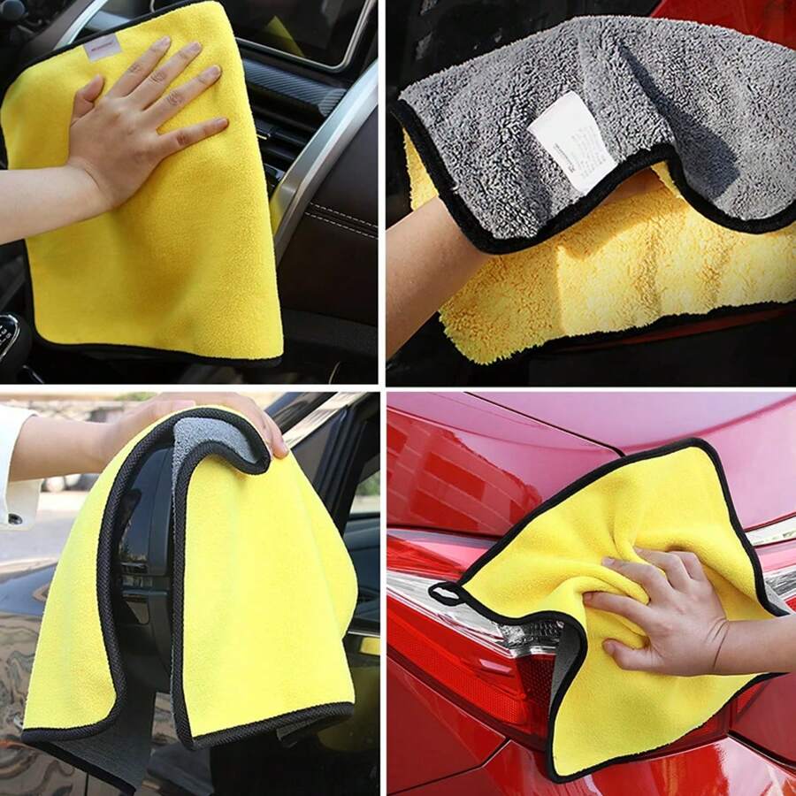 10pcs Microfiber Towel Car Microfiber Cloth Wash Towel Microfiber ...