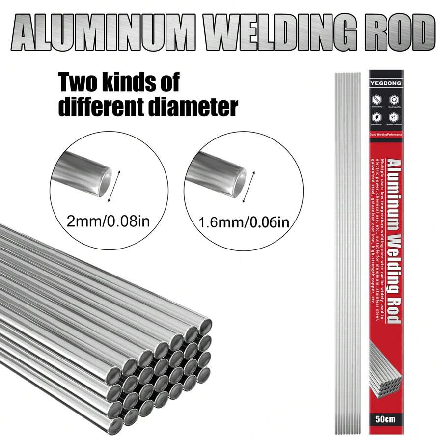 YEGBONG Aluminum Welding Rod Low Temperature Aluminum Flux Cored ...