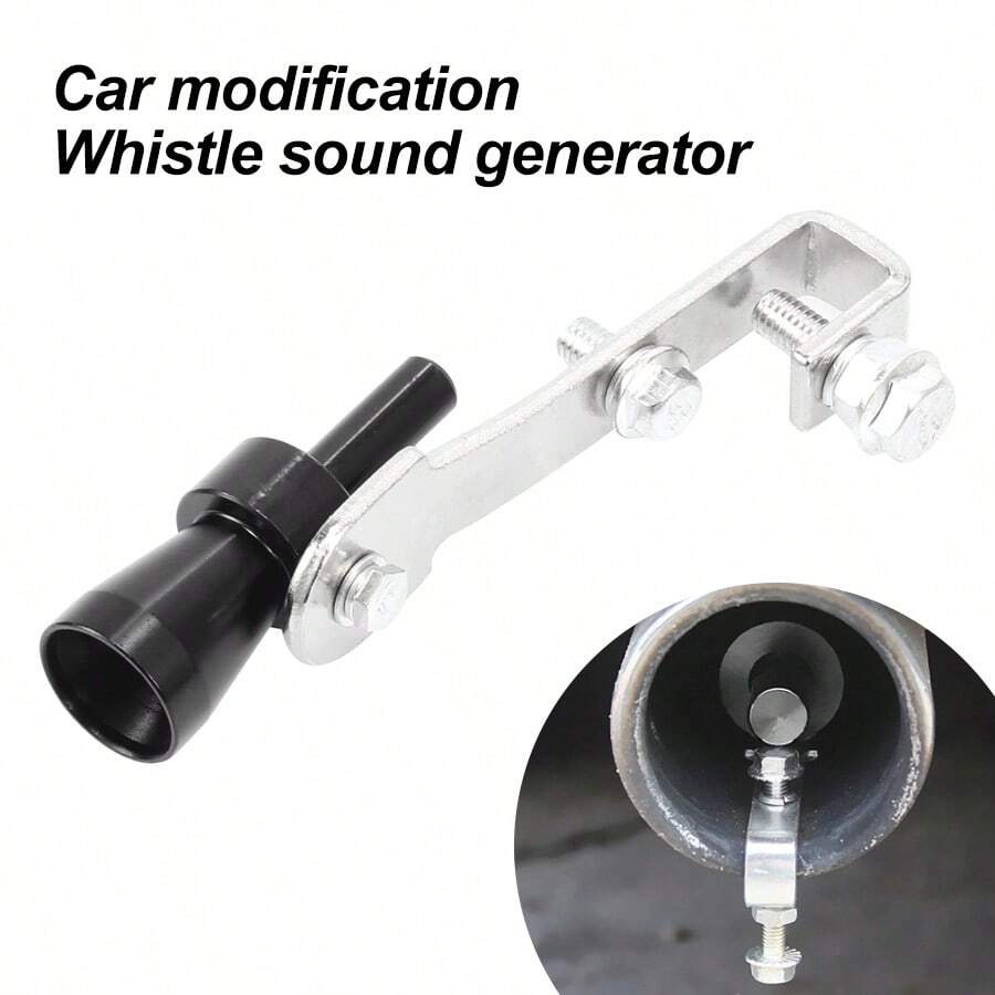 Turbo Whistle Exhaust Tip Simulator Silencer For 1.0L - 1.6L Engine ...
