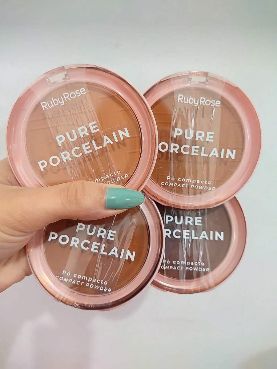 Pó compacto Pure Porcelain Ruby Rose HB M401 | SHEIN Brasil