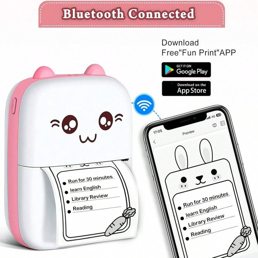 Mini stampante per adesivi, stampante termica portatile, stampante ...