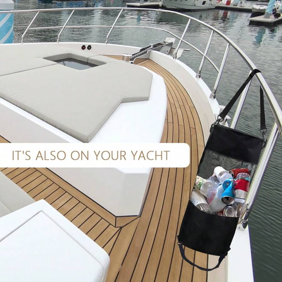 Multifunctional Trash Bag, Boat Garbage Collection Bag, Yacht Kayak ...