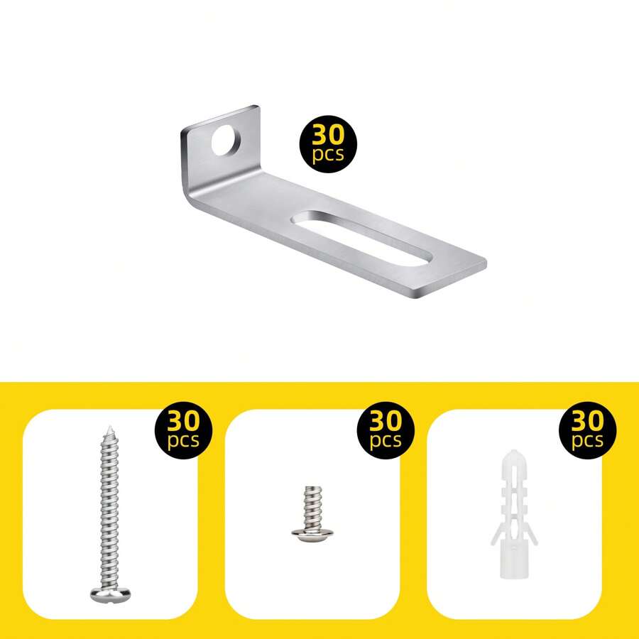T-60 Set White Board Mounting Hardware,Whiteboard Hanging Brackets ...