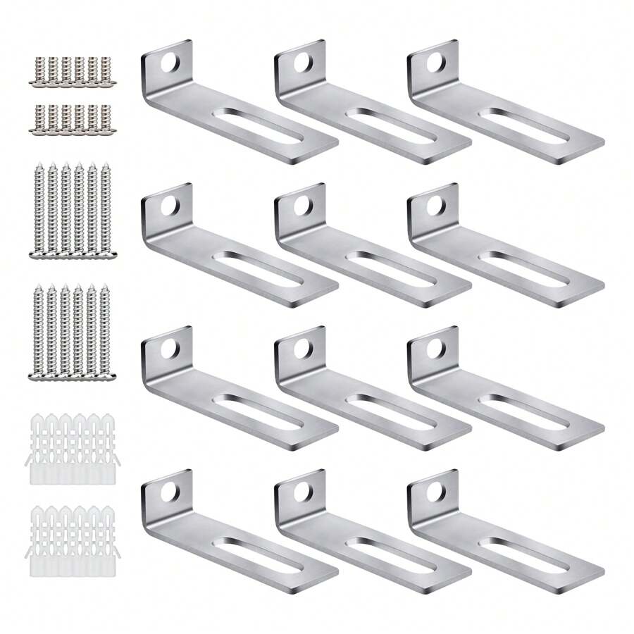 DECOHS T-60 Set White Board Mounting Hardware,Whiteboard Hanging ...