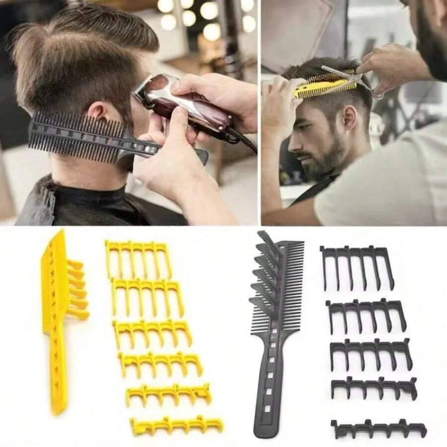 Haircut Accessories Hair Trimming Template Curved Taper Clipper Blend ...