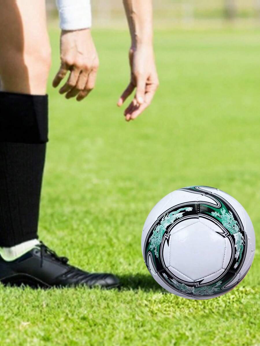 Size 4 Football For 5-7 Players Youth Training Match Ball With Mesh Bag ...