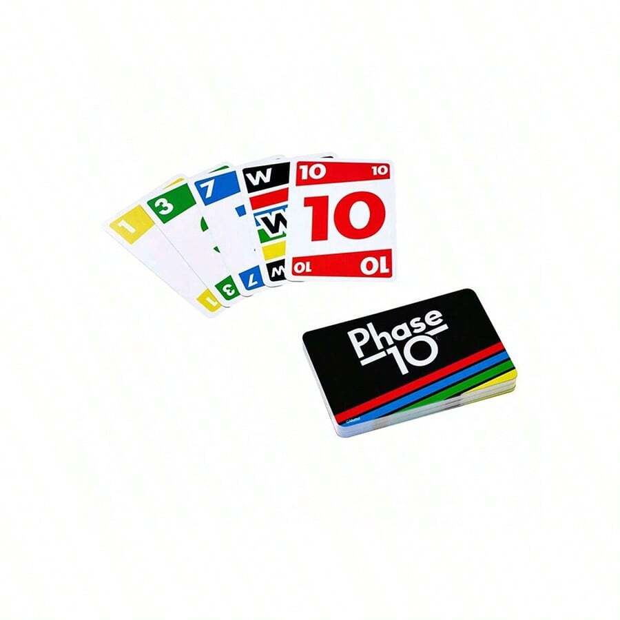 Skip BO Party Board Game Cards, Game Poker,PHASE 10 Black Game Cards ...