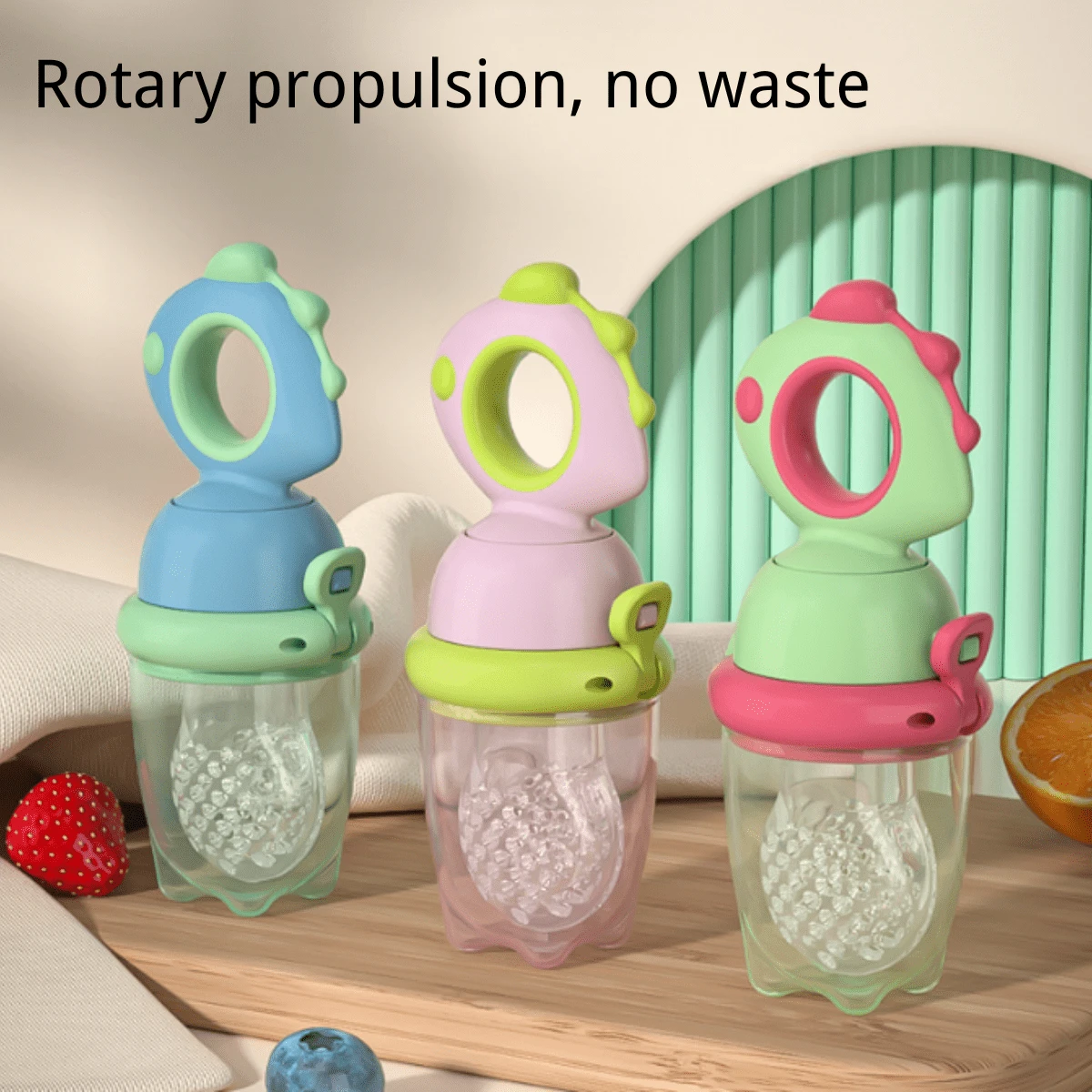 1pcDinosaur Propulsion-Bite Baby Fruit And Vegetable Music Fruit Juice ...