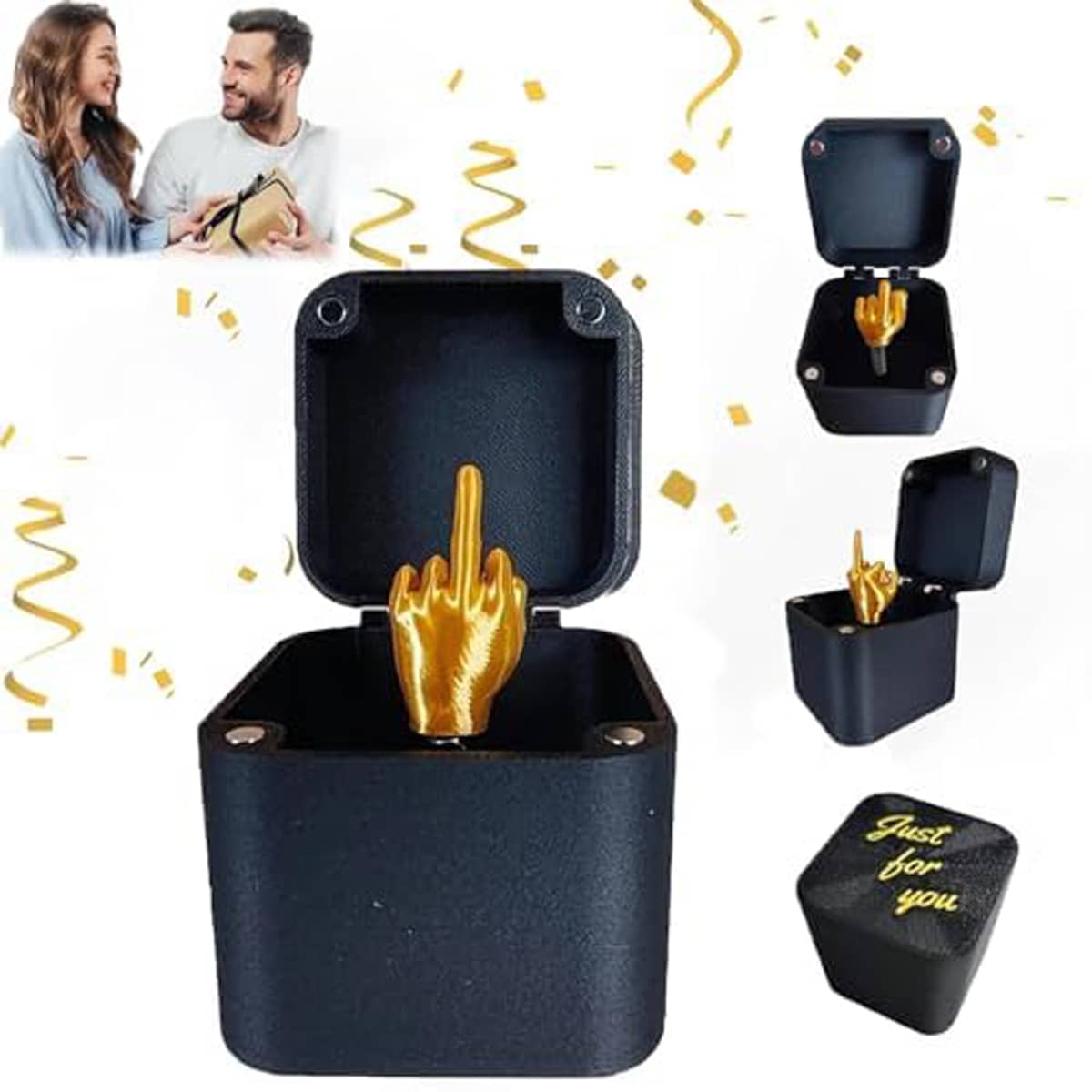 1pc Fingers Packed In A Box, Finger Surprise Gift Box, 3D Printed ...