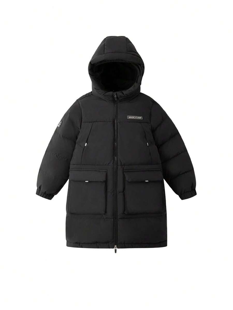 Annil Giacche lunghe imbottite in piuma d'oca per bambini di entrambi i ...