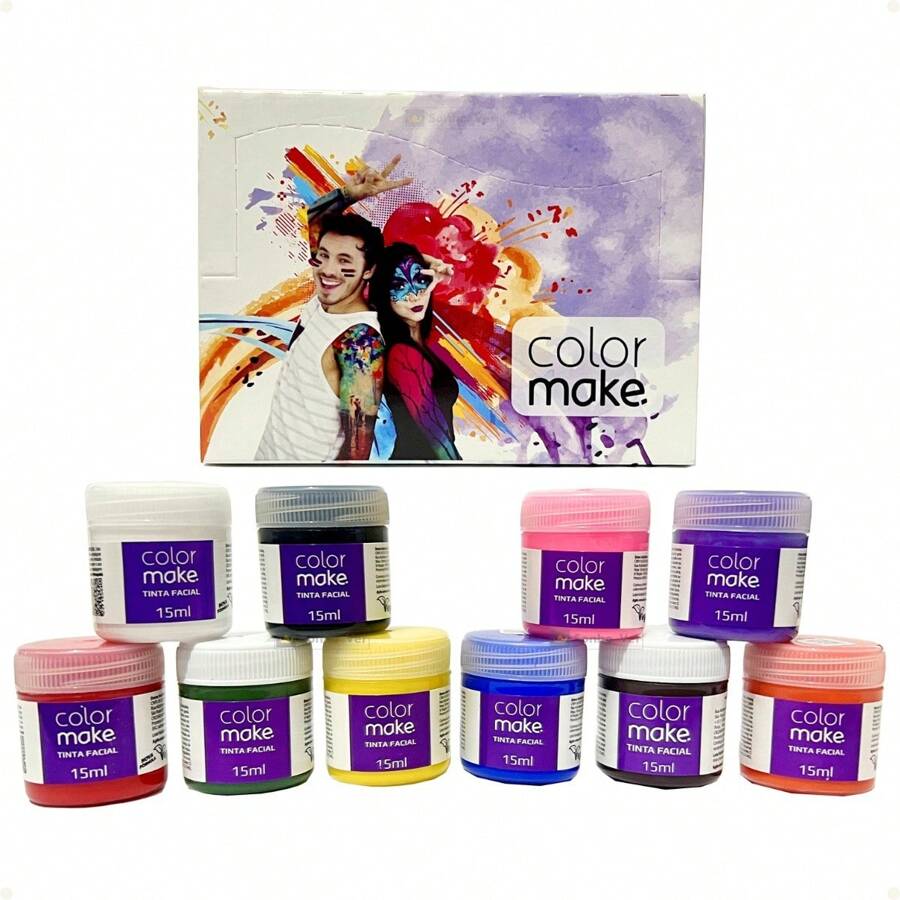 10 Colormake Liquid Facial Body Face Paint Assorted | SHEIN USA