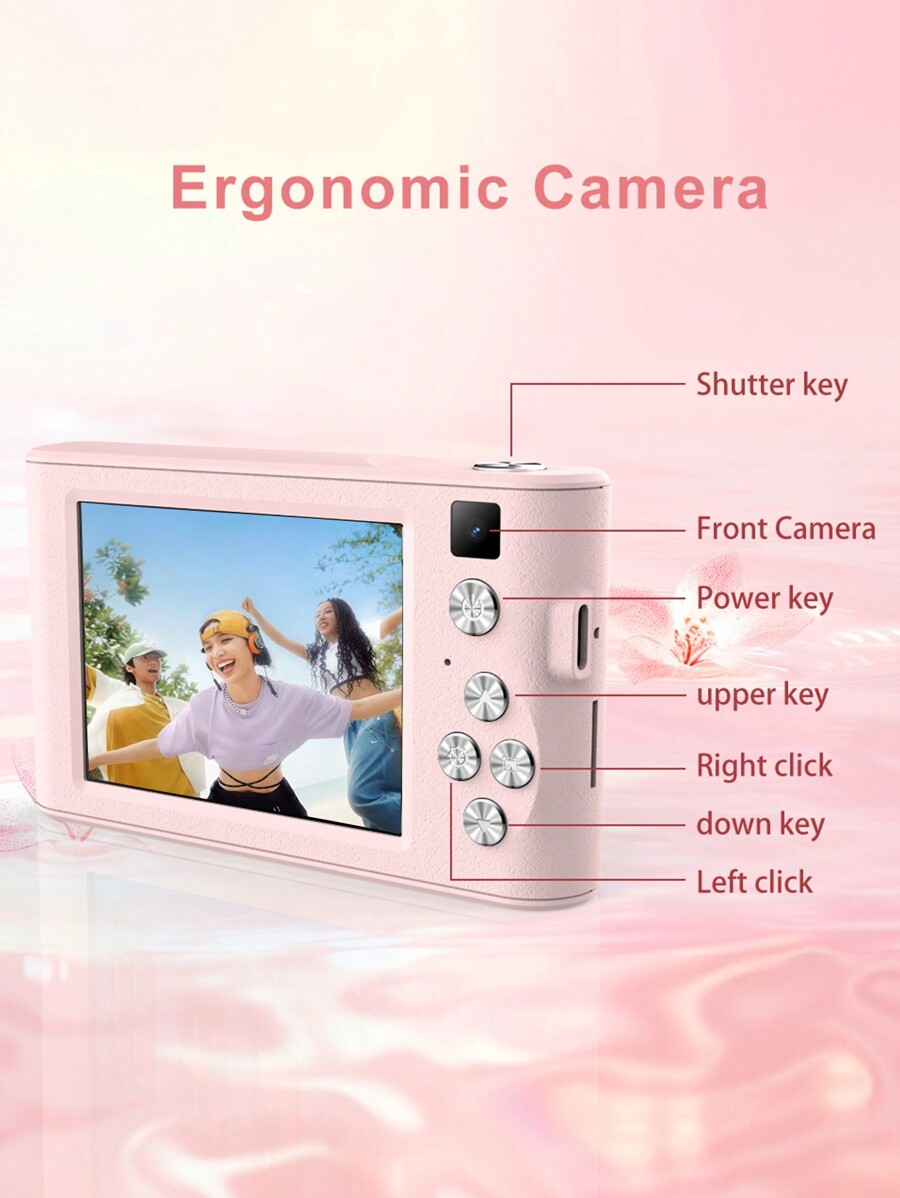 Retro High Definition Digital Camera, USB3.0, 4K HD, Compact Portable ...