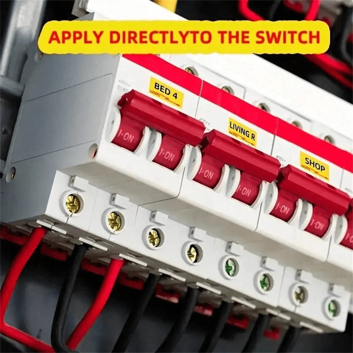 129pcs Set, Electrical Box Panel Labels, Circuit Breaker Catalog Labels ...