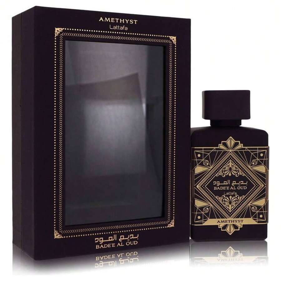 Lattafa Lattafa Amethyst Badee Al Oud Eau De Parfum 3.4oz | SHEIN Brasil