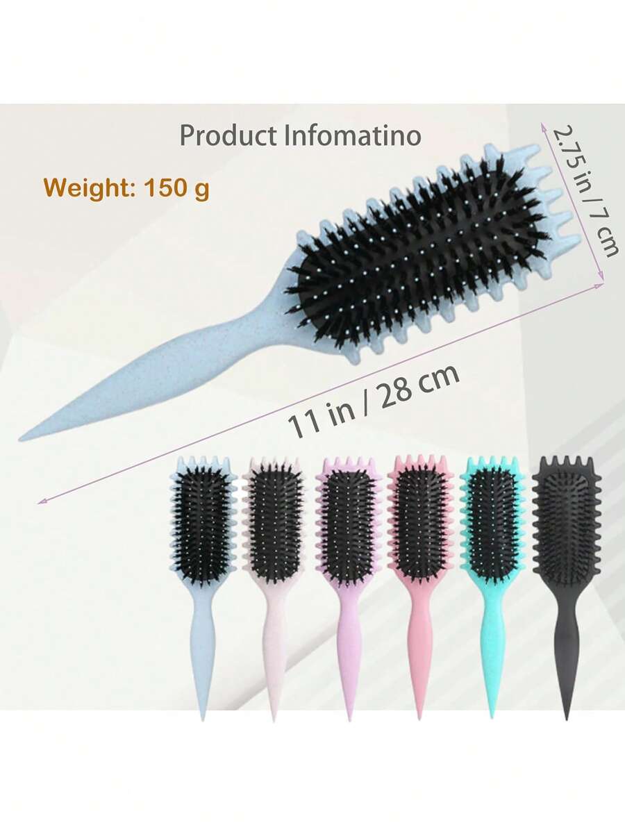 Cepillo definidor de rizos 2025 nuevo- Cepillo para cabello rizado que ...