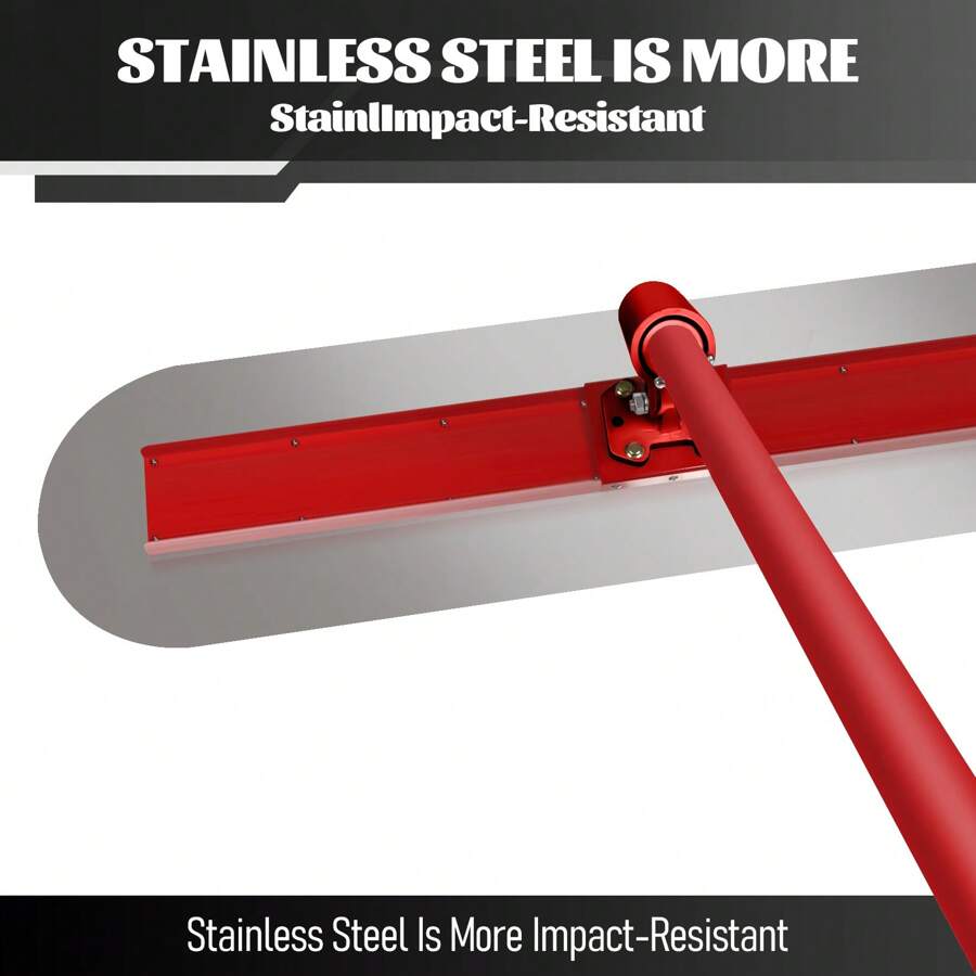 Bull Float Concrete Float Kit Tool 47.2''x11.8'', With 4 Handles And ...