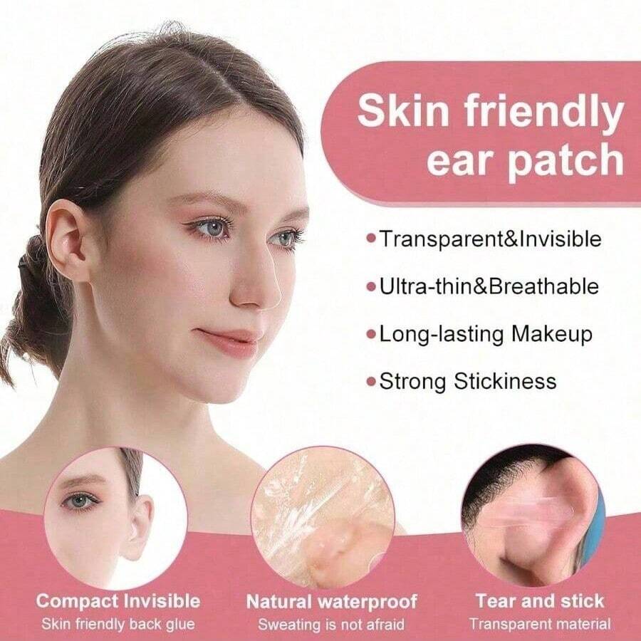 Ear Patches Pressing Correcting Ear Auxiliary Self-Adhesive Invisible ...