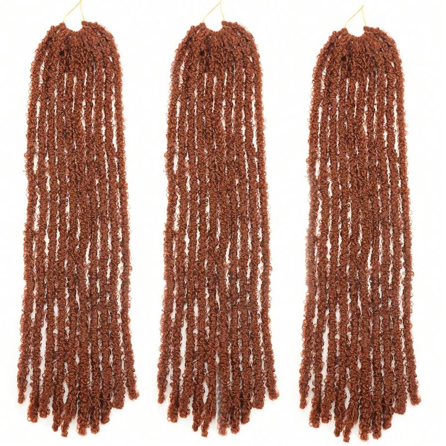 Butterfly Locs Crochet Hair 24 Inch 10 Strands For Handmade Synthetic ...