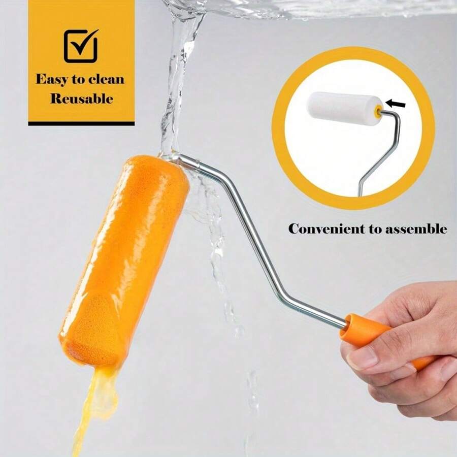 DONQE Set di rulli in schiuma per pittura Mister Rui, confezione da 10 ...