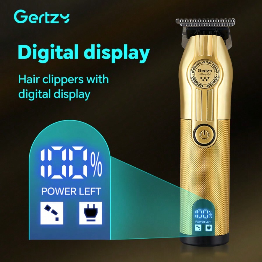 Kit profesional de cortapelos y recortadora para hombres, cortapelos profesionales para kit de ...