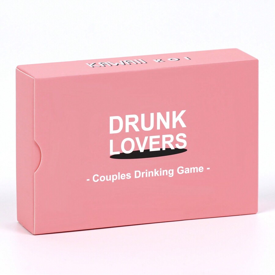 DRUNK LOVERS Couples Drinking Game For Date Night, 54 Game Cards ...