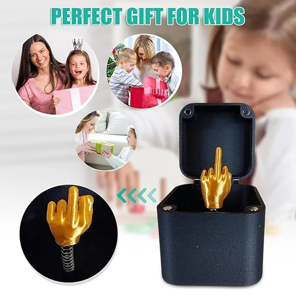 1pc Fingers Packed In A Box, Finger Surprise Gift Box, 3D Printed ...