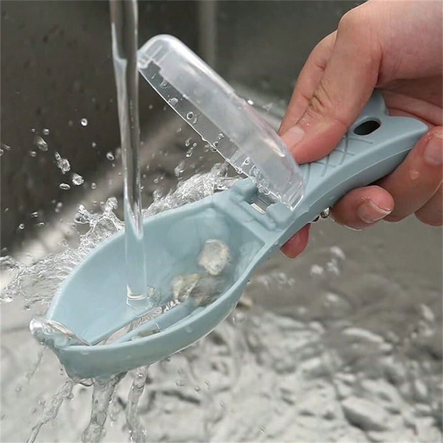 Household Covered Fish Scale Scraper, Manual Fish Scale Scraper ...