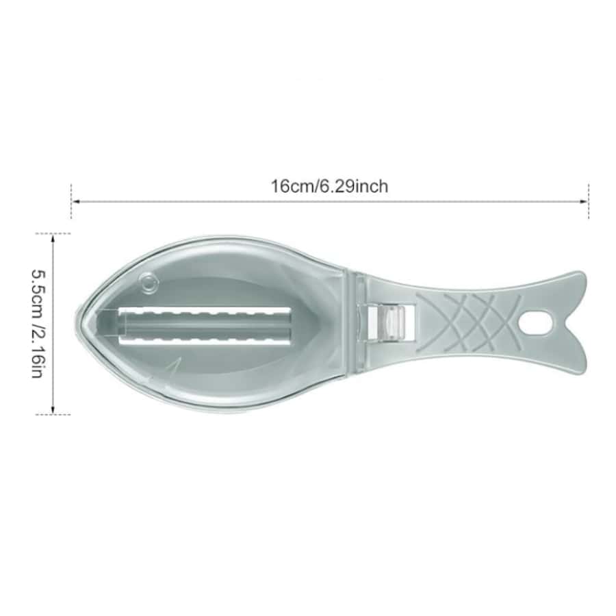 Household Covered Fish Scale Scraper, Manual Fish Scale Scraper ...