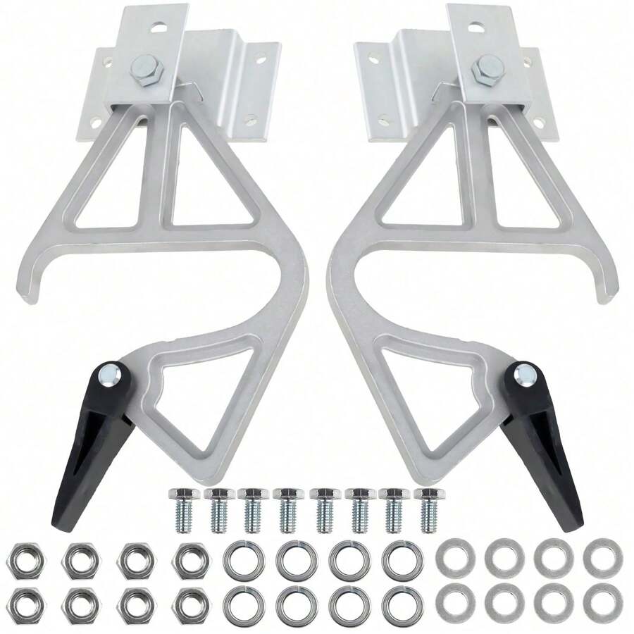 2Pcs Extension Rung Lock Aluminum Alloy Rung Lock Kit Sturdy Extension ...