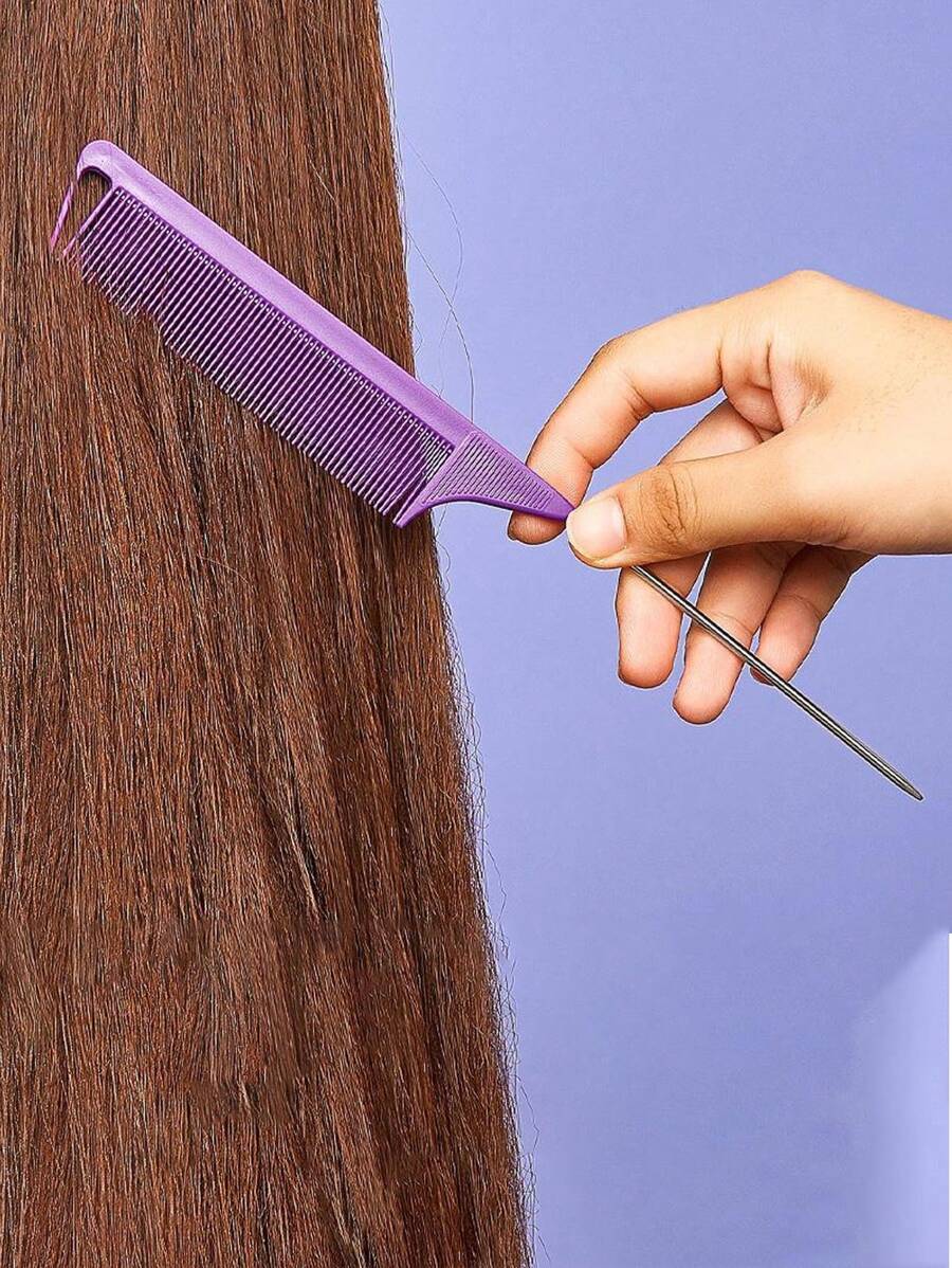 3pcs Hair Styling Comb Set Teasing Hair Brush Triple Teasing Comb Rat ...