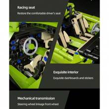 NetHong Lamborghini Sports Car Technic Building Blocks Racing Kit New ...