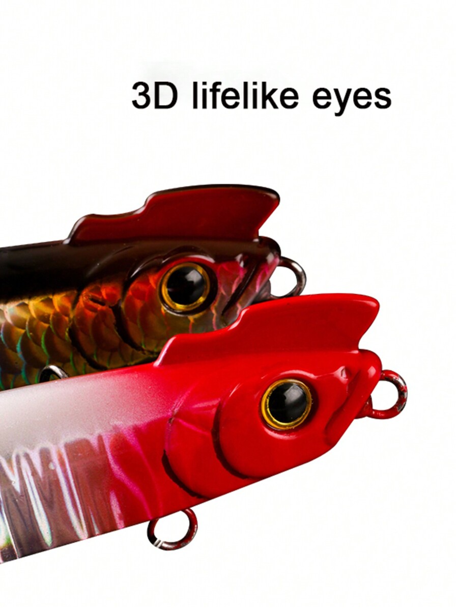 Sinking Pencil Lure, Half-Metal Shell, Long Range, Slow Sinking, Slow Retrieval, Suitable For ...