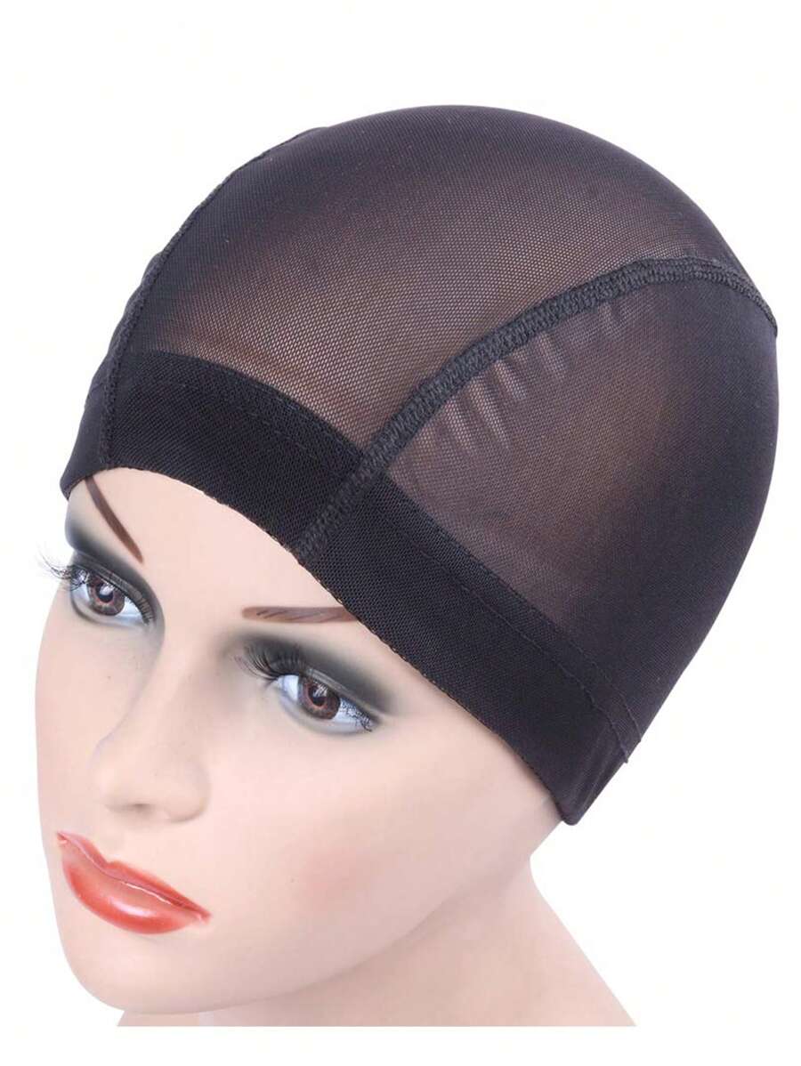 Mesh Dome Cap For Wig Making 1pc Stretchable Dome Mesh Lace Front Wig ...