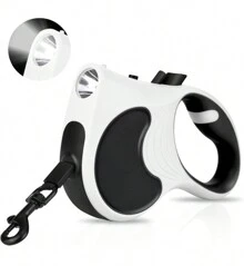 5 Meter Retractable Dog Leash With Flashlight For Dogs And Cats For ...