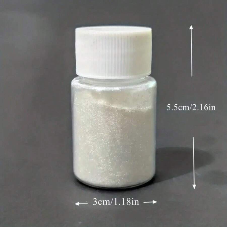 1pc Super Sparkling Resin White Pearl Powder For Resin Dye, Polarized ...