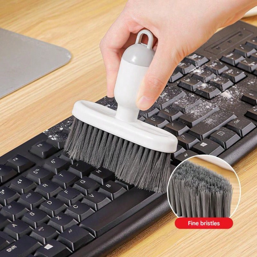1 Multi-Purpose Computer Cleaning Brush, Soft-Bristled Keyboard Cleaner ...