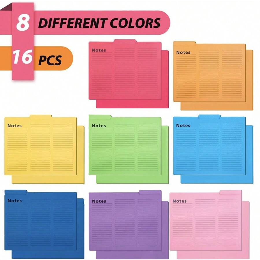 Manila Color Folder Office Information Classification Folder Folder 8 ...
