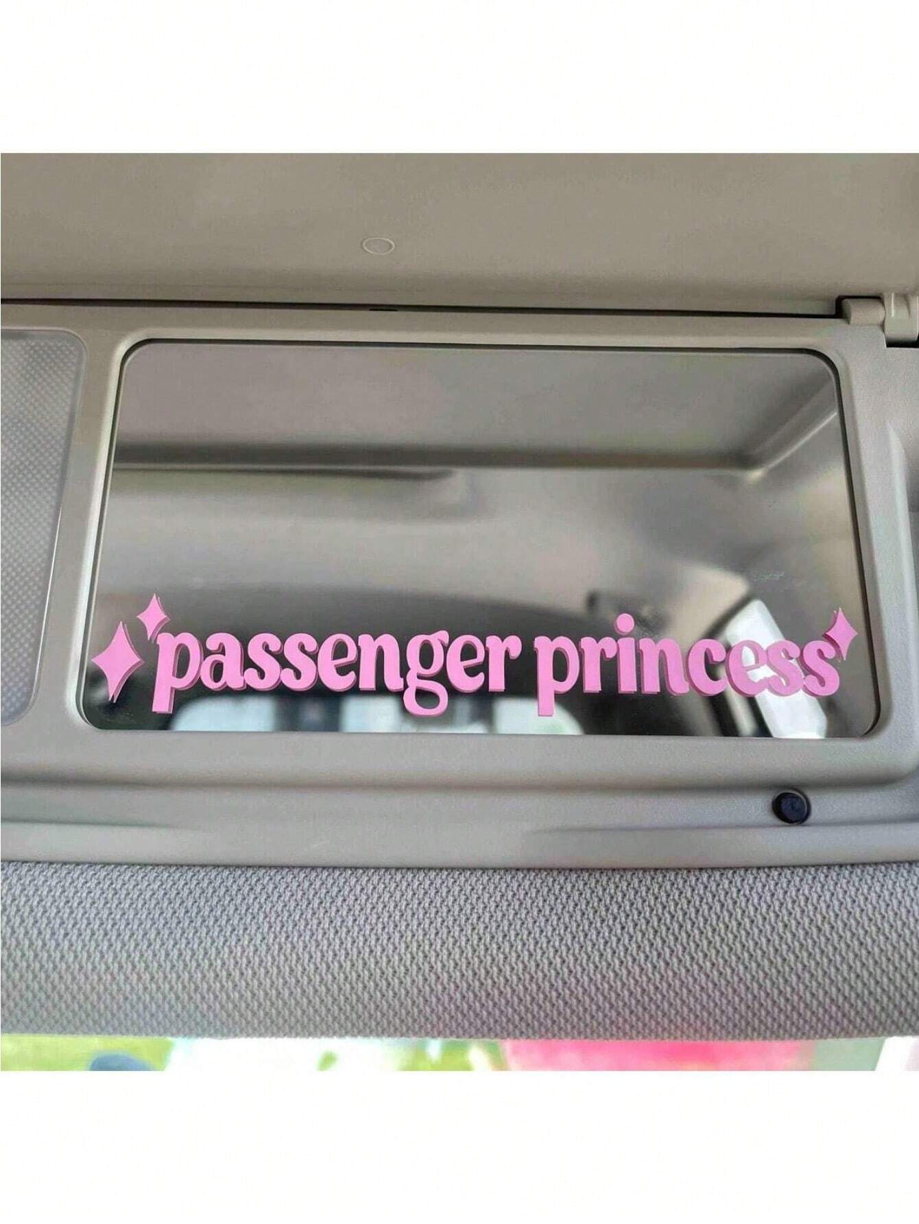 Reflective Car Sticker, Cute Girl Passenger Princess Reflective Sticker ...