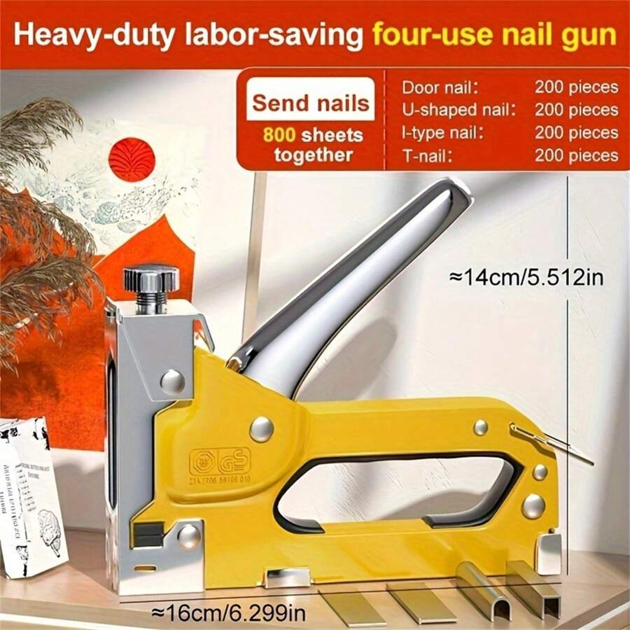 1pc Of Three Purpose Nail Gun, Three Purpose Nail Gun Tool Code Nail ...