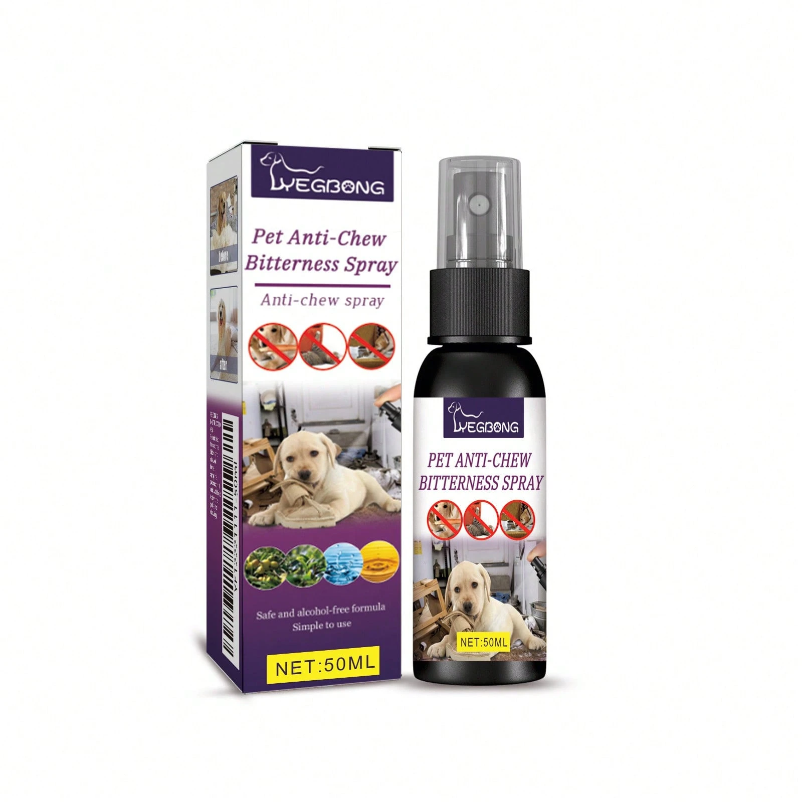 Oral Spray For Cats And Dogs, Pet Anti-Chewing Bitter Spray, Anti-Dog ...