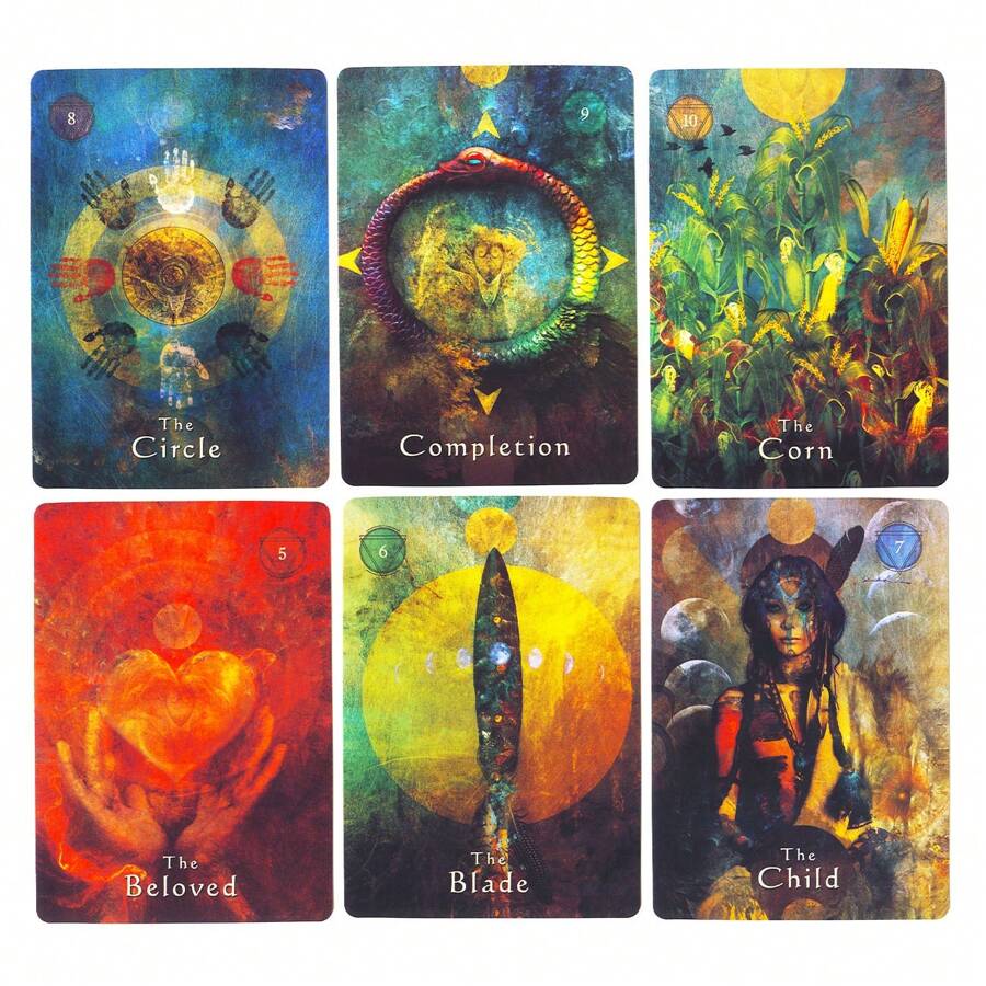 Mystical Shaman Oracle Cards(With Pdf-Guidebook)Fortune Telling Game ...