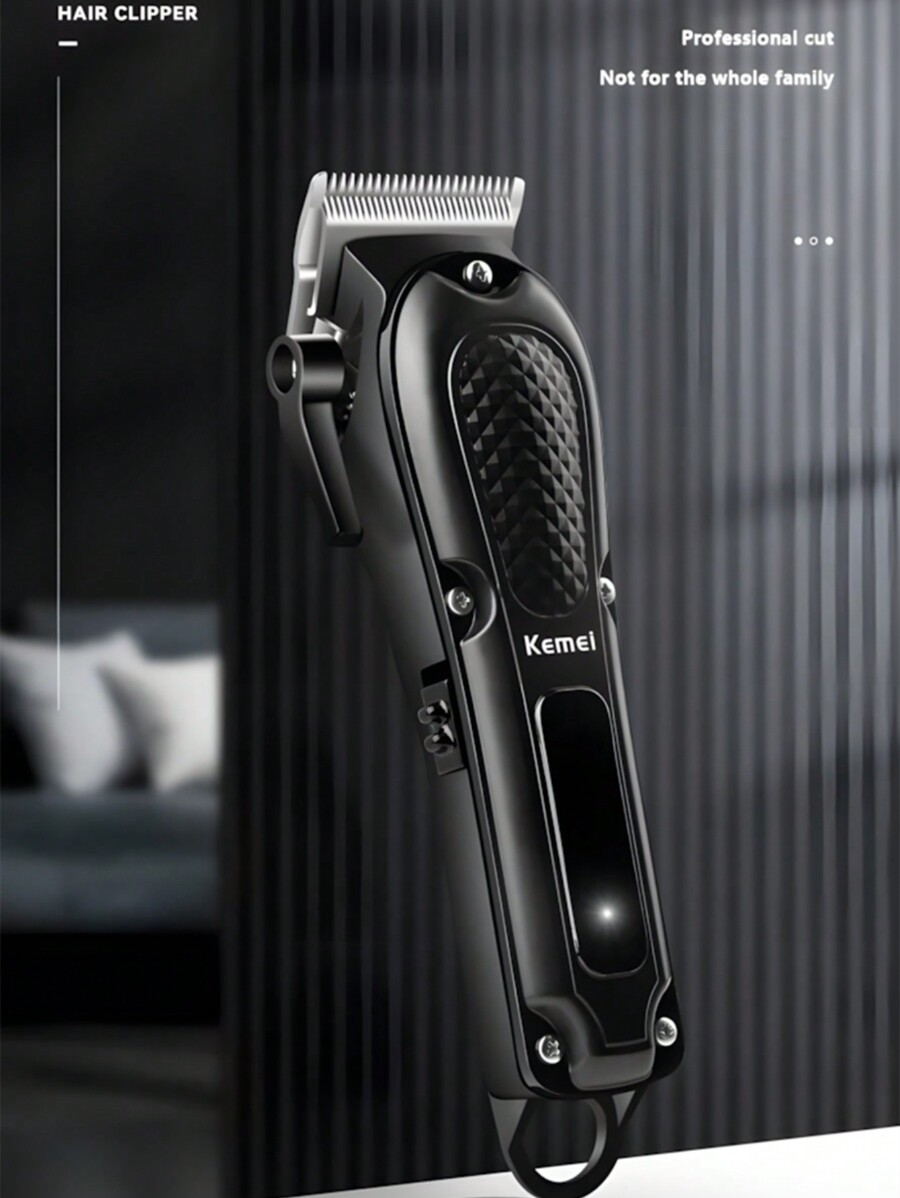 Kemei Kemei KM-1071 Electric Hair Clipper USB Rechargeable Cordless Beard Trimmer Powerful ...