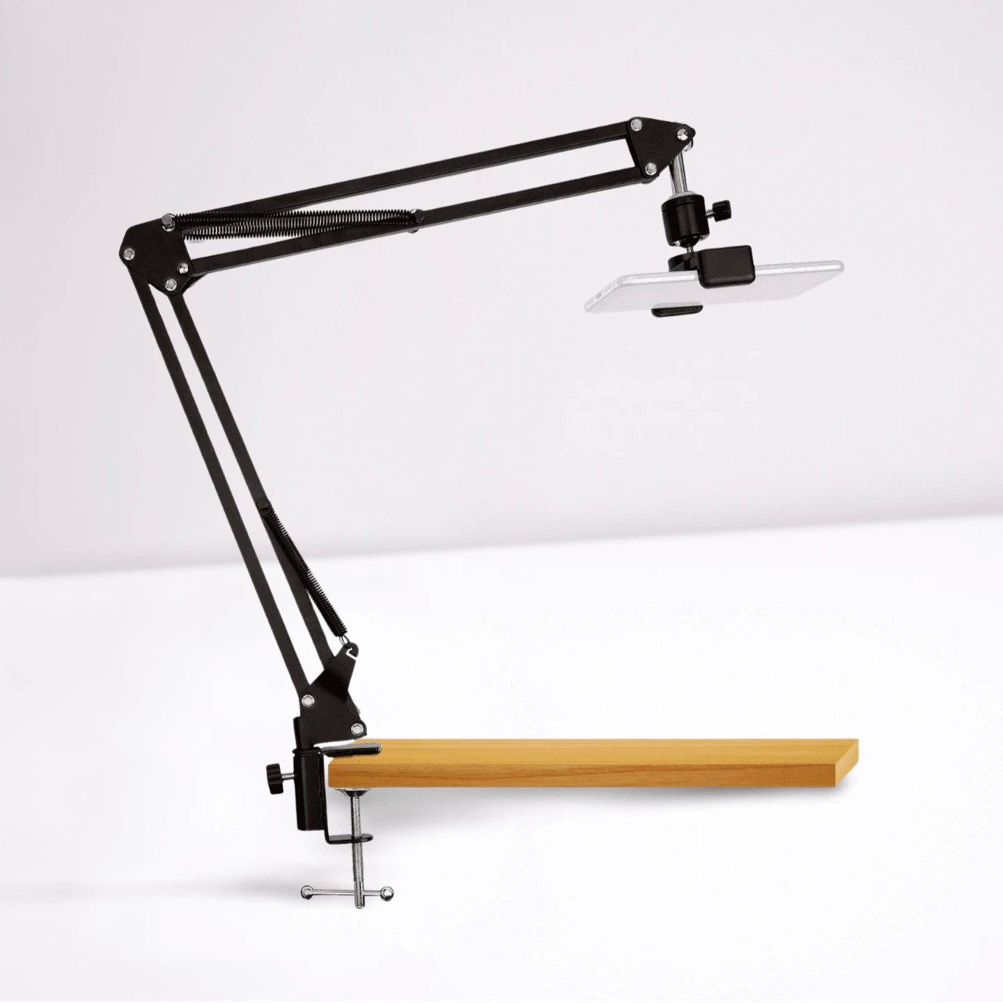 Overhead Video Stand Phone Holder With Articulating Arm Scissor Boom ...