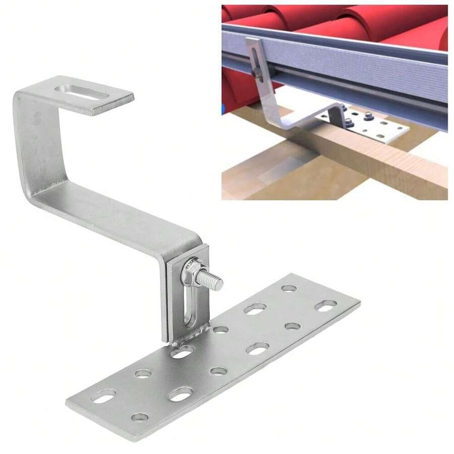 Solar Panel Bracket Stainless Steel Weather Resistant PV Panel Mounting ...