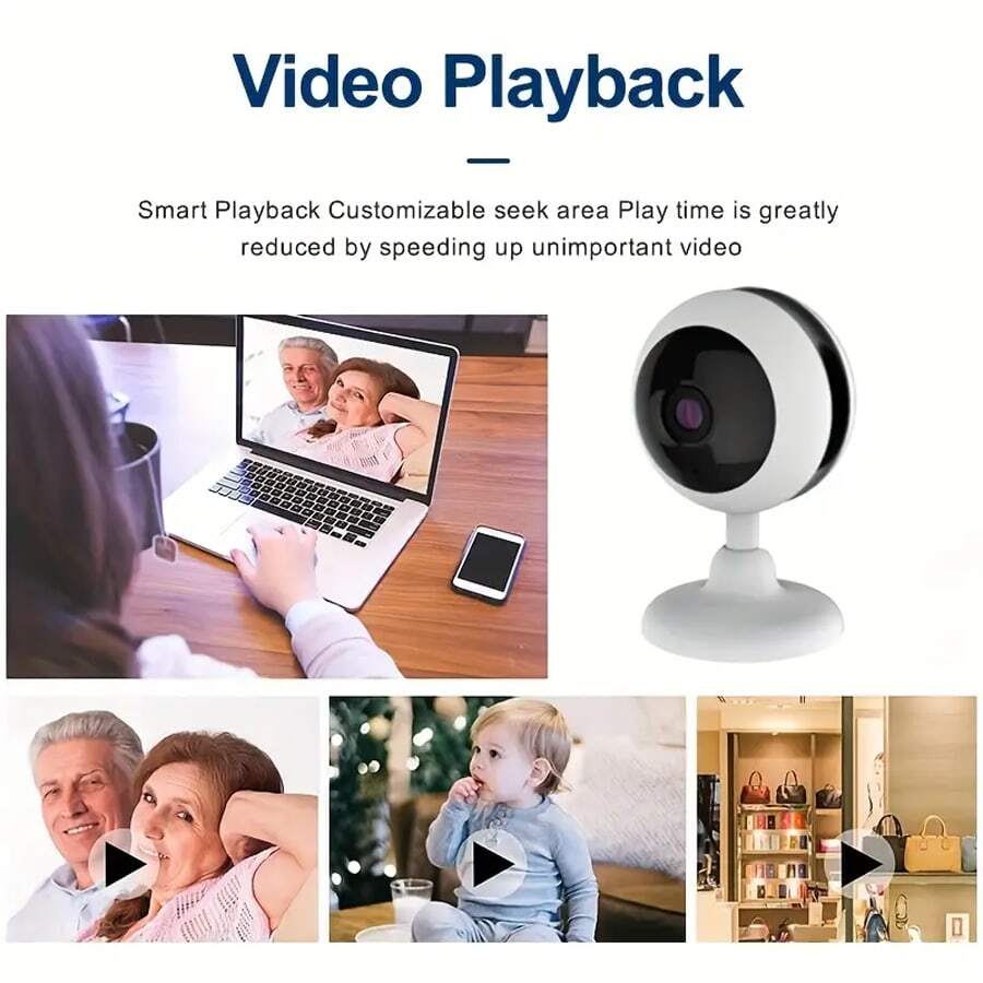 Hd Wireless Wifi Camera Home Security Surveillance Camera Ball Type ...