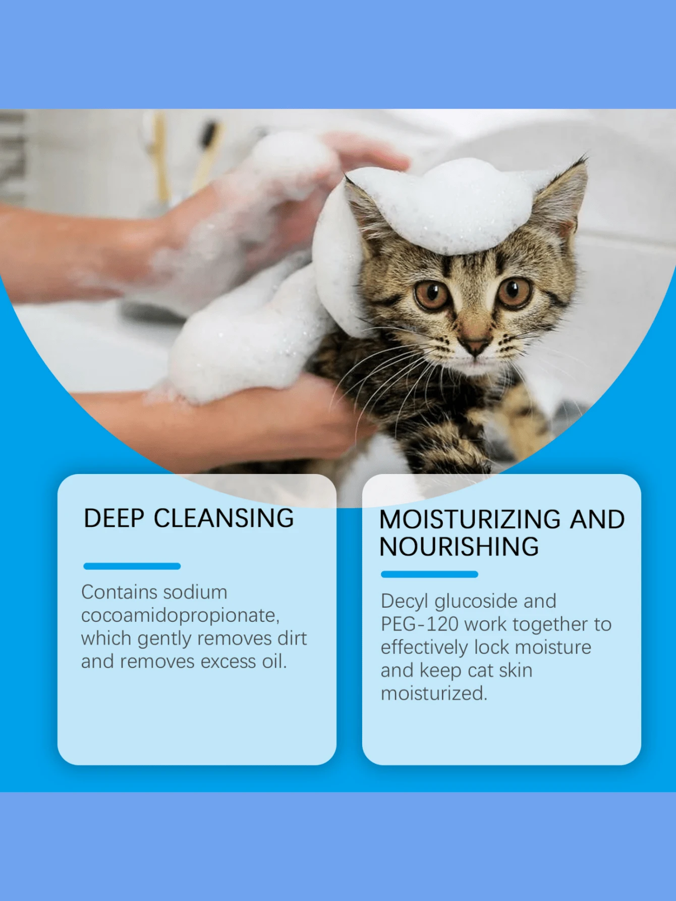 Cleaning Mousse For Cats Cat Cleansing Foam Pet Care Is Gentle And Non ...