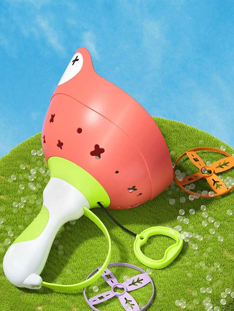 1 Set Children Interactive Frog Shape Wooden Bamboo Dragonfly Flying ...