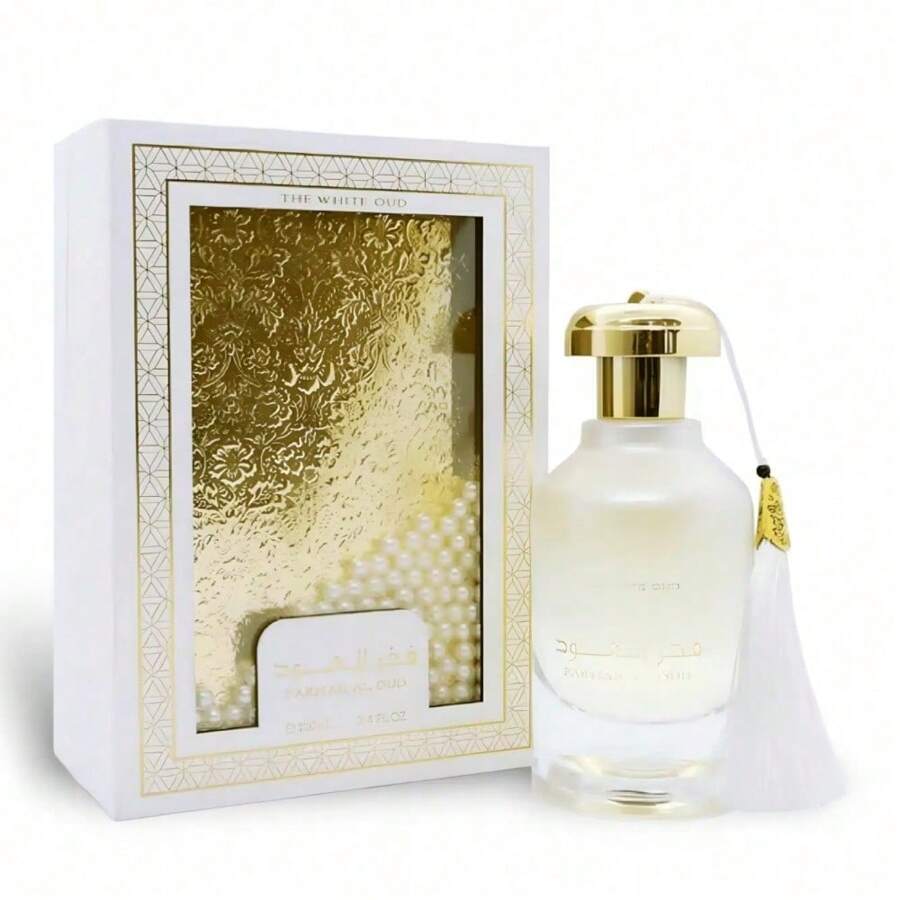 Lattafa Ard Al Zaafaran Fakhar Al Oud El oud blanco 100ML Eau de Parfum ...