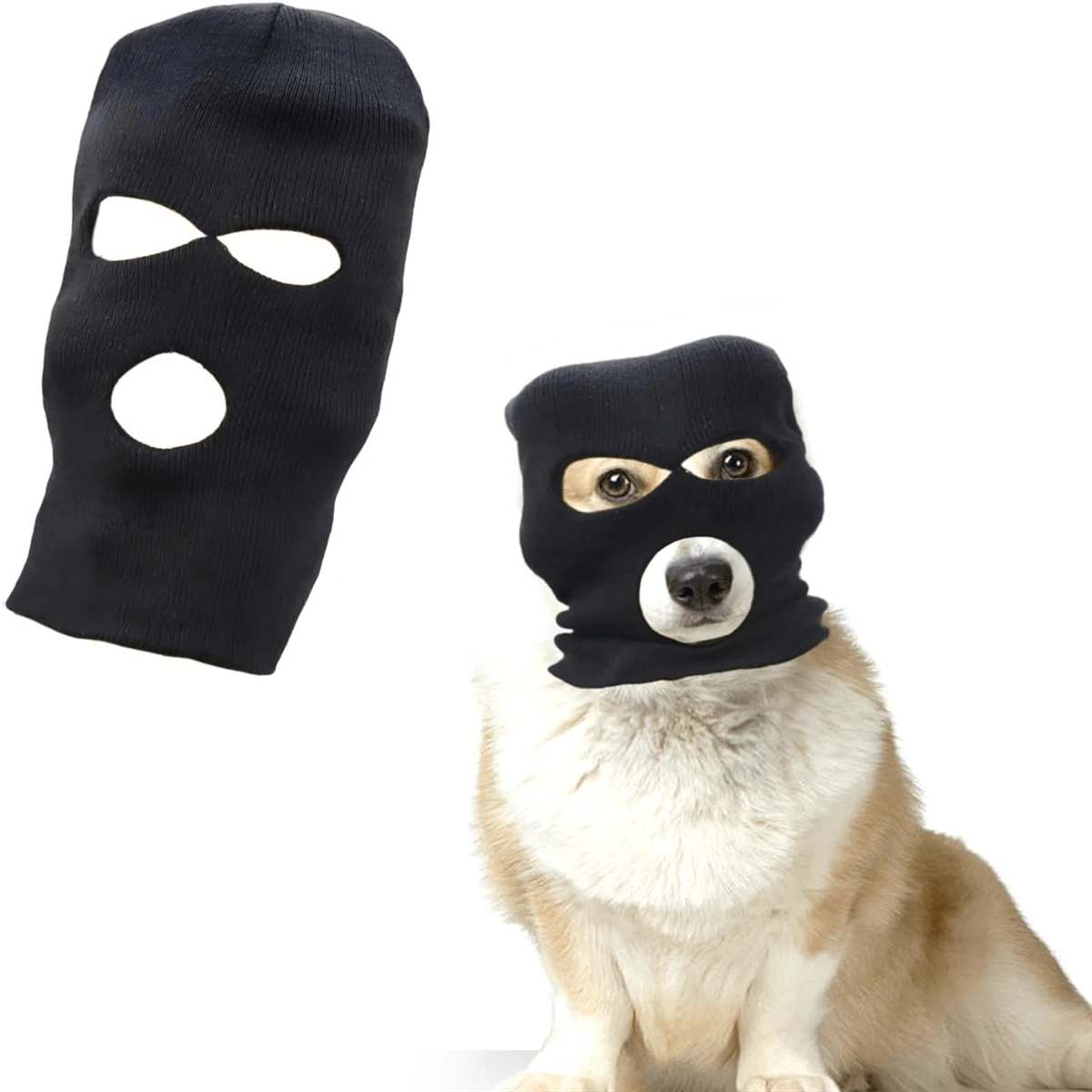 Dog Halloween Christmas Costume Dog Ear Muffs Noise Protection Knitted ...