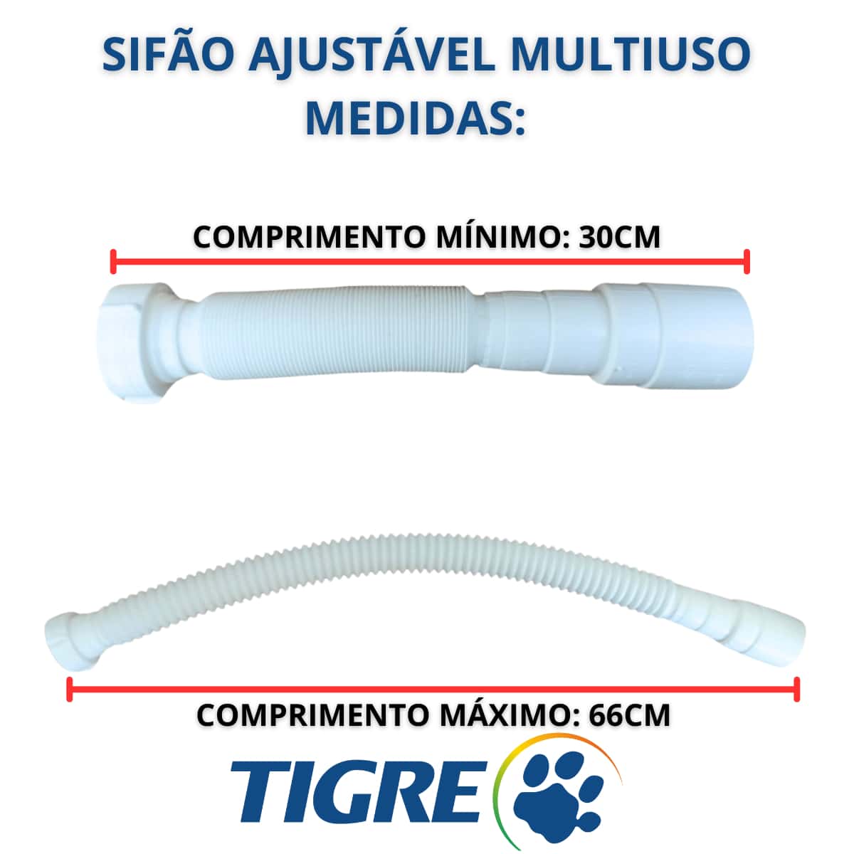 Tigre Multipurpose Accordion Siphon + American Kitchen Sink Valve ...